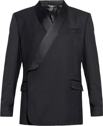 Dolce & Gabbana Homme, Vestes, Noir, Taille: 2XL Blazers
