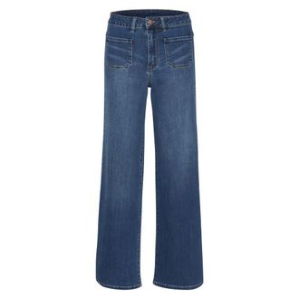 Kaffe Blaue Wide Leg Jeans - - Jeans - Damen - Blau - L