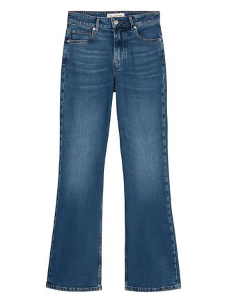 Marc O'Polo Jeans mit ausgestelltem Bein - Blau
