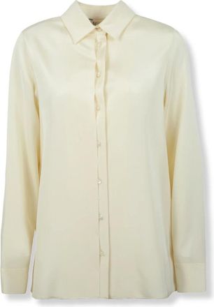 Max Mara Femme, Blouses et Chemises, Beige, Taille: 36 FR Avion Shirt