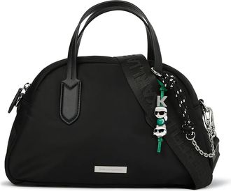 Karl Lagerfeld Crossbody Bags - Ikon Bowling Bag aus Nylon - Gr. unisize - in Schwarz - für Damen