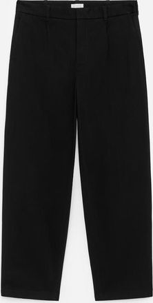 Arket Weite Hose Aus Baumwolle -Schwarz