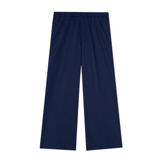 Aspesi Leather Hosen - - Trousers - Damen - Blau - S