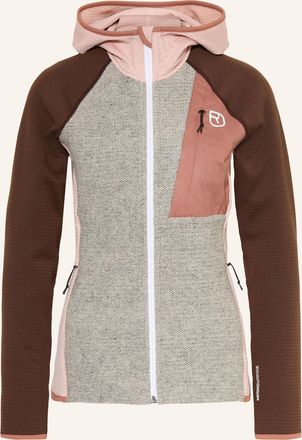 Ortovox Fleecejacke Fleece Gp Classic Knit Mit Merinowolle grau