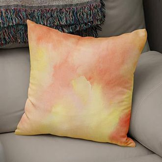 Bonamaison Le Jardin du Lin Kissen Zierkissenbezug Kissenbezug, Aquarell-Thema Dekoration, Für Zuhause Autos Büro Sofa Wohnzimmer Couch Schlafzimmer Dekor, 50x50