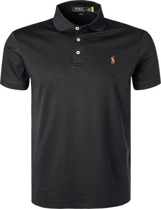 Polo Ralph Lauren Herren Polo-Shirt schwarz Slim Fit