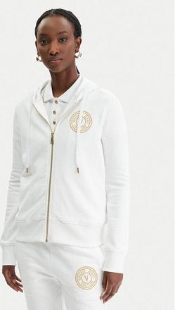 Versace Jeans Couture Sweatshirt 80HAIT02 CF01T Wei&szlig; Regular Fit