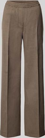 Max Mara Bundfaltenhose mit weitem Bein