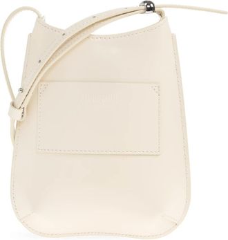 Jacquemus Bisou Handyh&uuml;lle mit Riemen - - Accessories - unisex - Beige - ONE SIZE