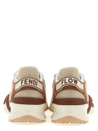 Fendi Womens Multicolor Polyamide Athletic Sneakers