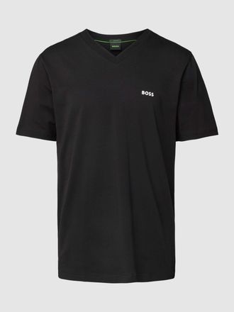 HUGO BOSS T-Shirt mit V-Ausschnitt