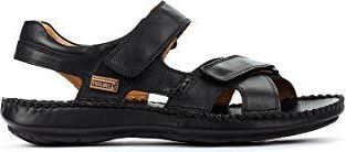 Pikolinos Sandales Plates en Cuir Tarifa pour Homme Color Black