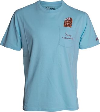 MC2 Saint Barth Homme, Tops, Bleu, Taille: XL Austin T-shirt