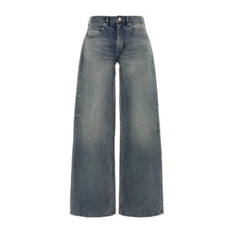 Balenciaga Wide Leg Baggy Pants - - Jeans - Damen - Blau - W25