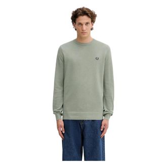 Fred Perry Herren, Strickwaren, Gr&uuml;n, XLGr&ouml;&szlig;e