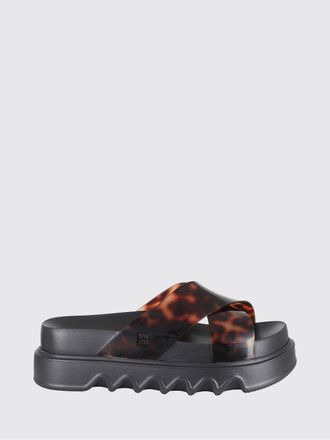 Melissa Plateausandalen Cozy Cross Platform AD aus PVC mit Schildpattmuster