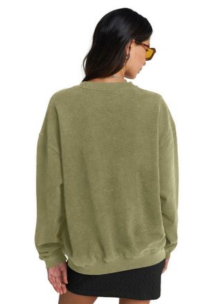 Roxy Sweatshirt EAST SIDE MIDWEIGHT LS Langarm-Design, mit Rundhalsausschnitt, aus angerauter Sweatware