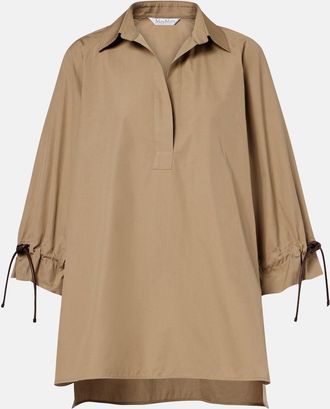 Max Mara Hemd Adorni aus Baumwollpopeline