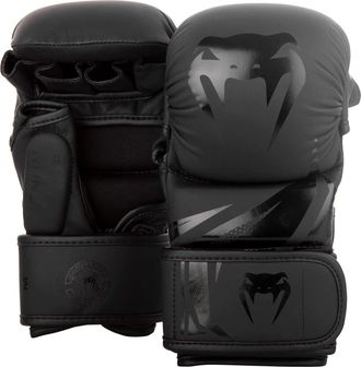Venum Challenger 3.0 Sparring Handschuhe, Unisex Erwachsene, L/XL, Schwarz/Schwarz