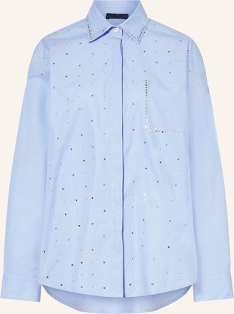 Liu Jo Liu Jo Hemdbluse Mit Schmucksteinen blau
