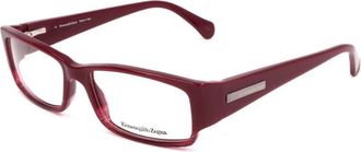Ermenegildo Zegna unisex, Accessoires, Rouge, Taille: ONE Size Vz353509M8 Lunettes