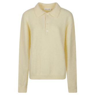 Sunflower Mohair Polo - - Tops - Herren - Beige - L