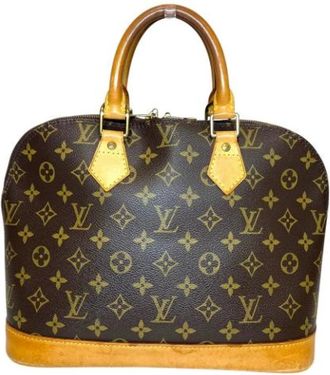 Louis Vuitton Sac &agrave; main en toile Monogram Pre-owned - Femme - Pre-owned - Brun - Taille: ONE Size