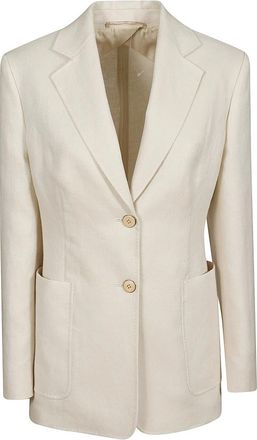 Max Mara Femme, Vestes, Beige, Taille: 38 FR Volonta Blazer