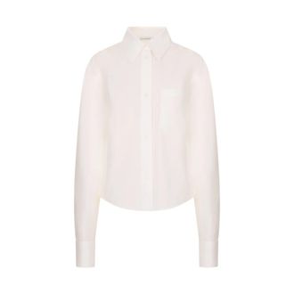 Sportmax Ceppo Cropped Shirt - - Blouses & Shirts - Damen - Wei&szlig; - XS