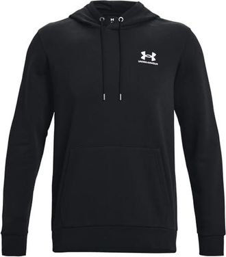 Under Armour Sweat &agrave; Capuche en Polaire pour Homme, Noir, 1373880-001, SM