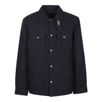 Woolrich Alaskan Hemdjacke - - Jackets - Herren - Blau - M