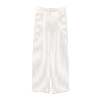 Loulou Studio Femme, Pantalons, Beige, Taille: 34 FR Ayla Tailored Pantalons