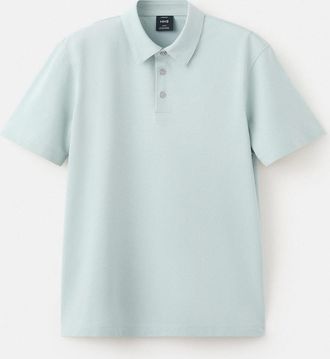 Mango Polo piqu&eacute; slim-fit vert d&acute;eau - Homme - XXL - MANGO MAN