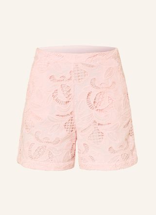 Mrs & Hugs Mrs & Hugs Shorts Aus Lochspitze rosa