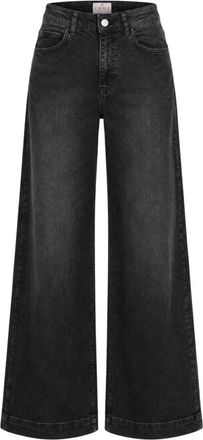 Emme Di Marella Emmwideleg Wide Jeans - - Jeans - Damen - Schwarzk - S