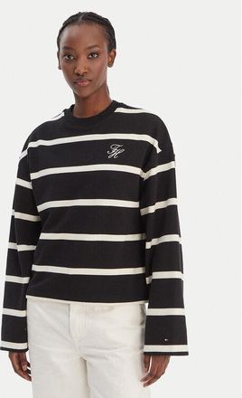 Tommy Hilfiger Pullover WW0WW48431 Schwarz Regular Fit