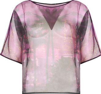 Patrizia Pepe 8C0360 Bluse - - Blouses & Shirts - Damen - Mehrfarbig - 2XS