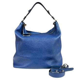 Gucci Sac bandouli&egrave;re vintage Pre-owned - Femme - Pre-owned - Bleu - Taille: ONE Size
