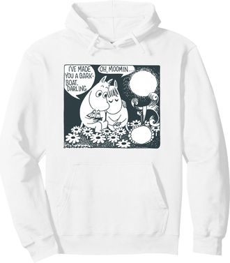 Moomin Barkboot Moomin Love Moomintroll & Snorkmaiden Pullover Hoodie