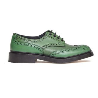 Trickers Homme, Chaussures, Vert, Taille: 44 1/2 EU Bourton Country Shoe