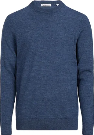 Knowledge Cotton Apparel Pull droit en laine
