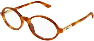 Chlo&eacute; CH0367O Round-Frame Eyeglasses - Brown