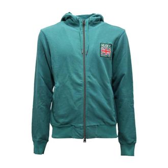 Husky Peter Sweatshirt Hergestellt in Italien - - Sweatshirts & Hoodies - Herren - Gr&uuml;n - L