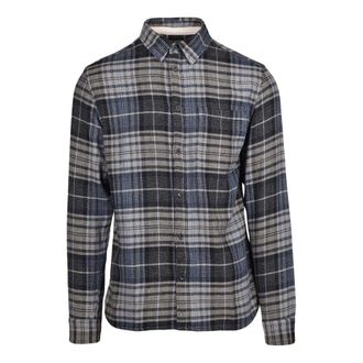 Anerkjendt Akkonrad Structure Shirt - Homme - Chemises - Bleu - Taille: S