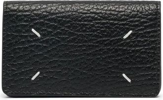 Maison Margiela Femme, Accessoires, Noir, Taille: ONE Size Portefeuille en cuir grain&eacute;