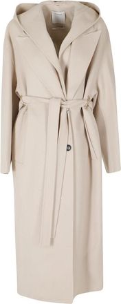 Sportmax Olmo Coat - Femme - Manteaux - Beige - Taille: 38 FR