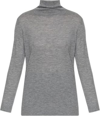 Lisa Yang Femme, Pulls, Gris, Taille: 40 FR Danette Turtleneck