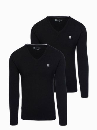 Ombre Longshirt Longsleeve 2er-Pack