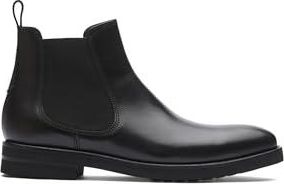 Lottusse Homme L6607_104456 Bottine Chelsea, Noir/Blanc, 44 EU