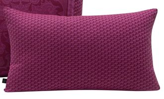 Le Jacquard Fran&ccedil;ais Le Jacquard Fran&ccedil;ais Kissenh&uuml;lle Palais V&eacute;nitien Pourpre 30x50 cm Baumwolle